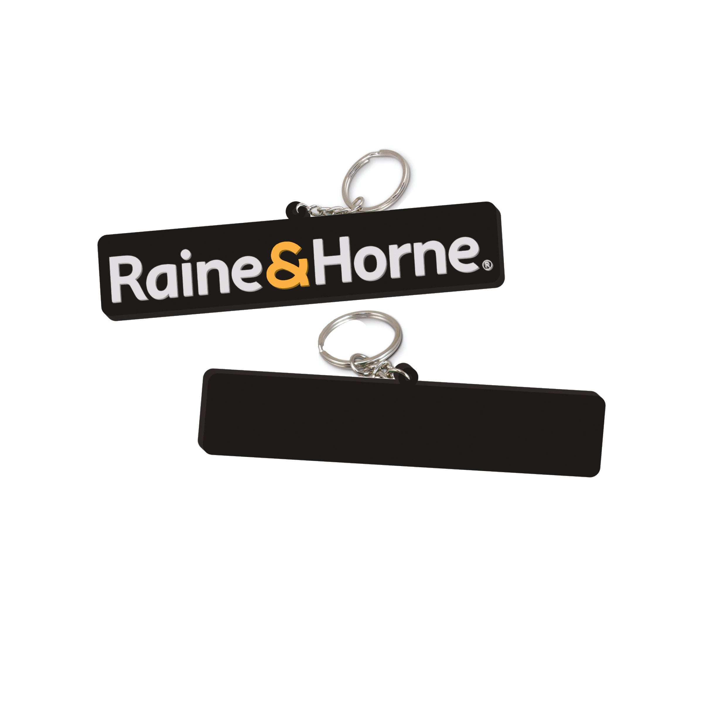 117205 - PVC Key Ring Large - One Side Moulded – Raine & Horne ...